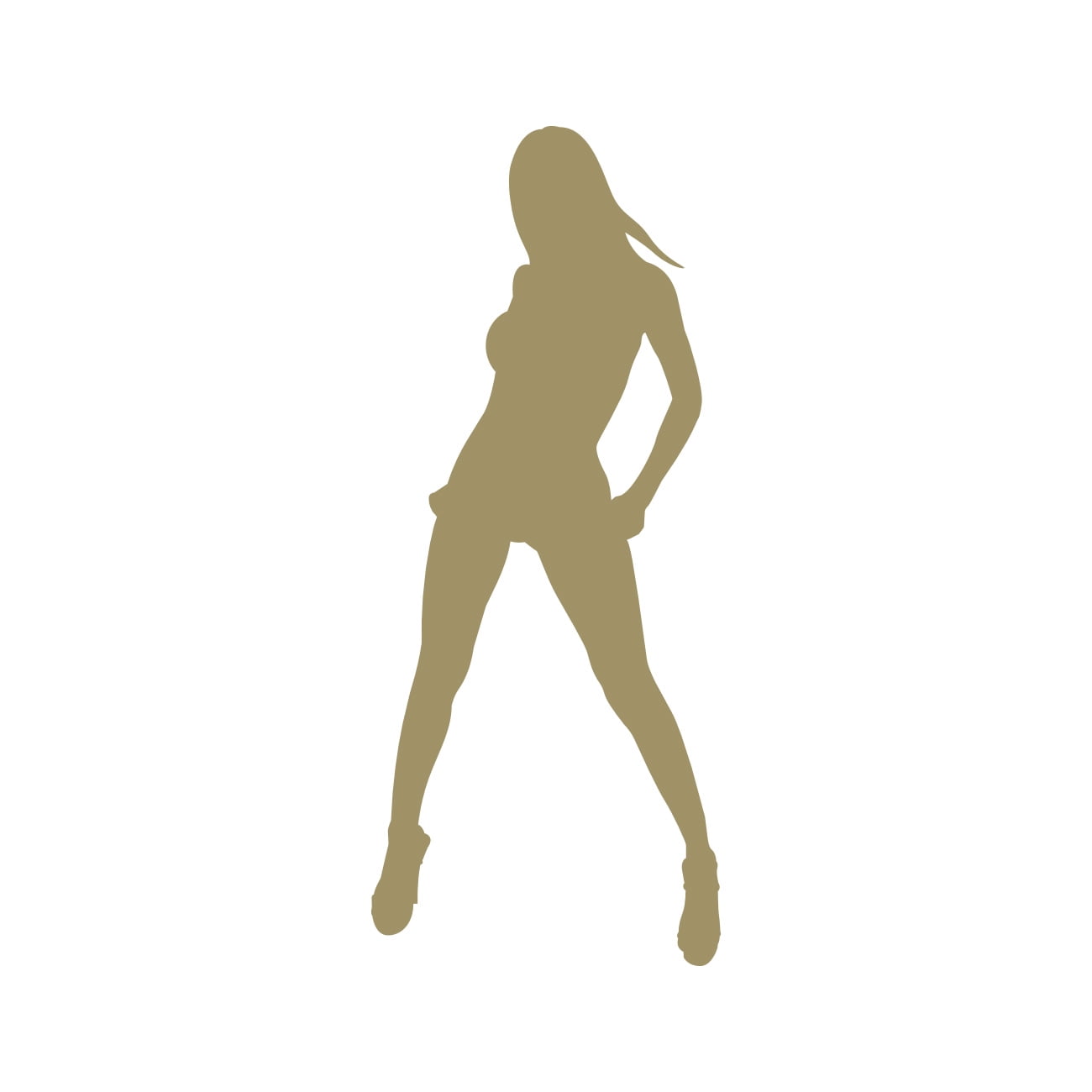 Sexy Stripper Girl Sticker Decal Die Cut Self Adhesive Vinyl