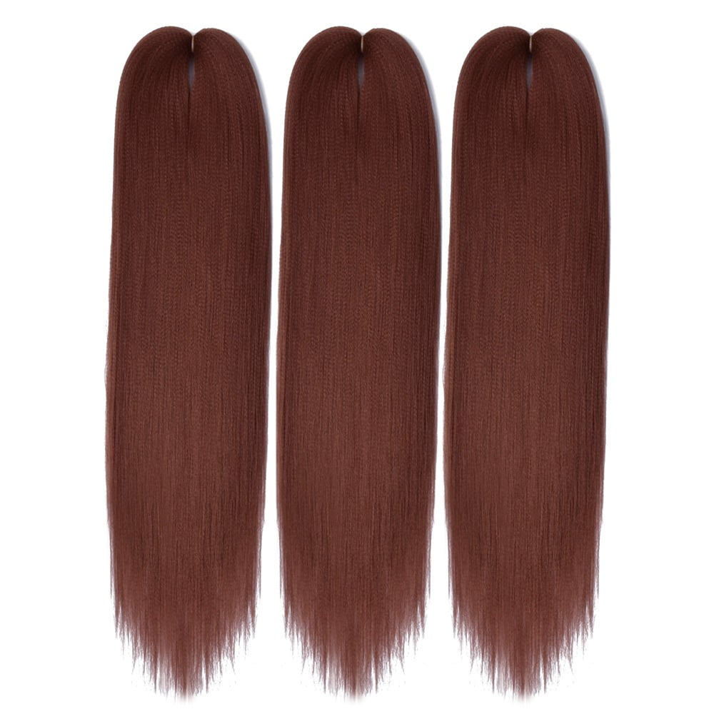 Dosso Beauty 3 Bundle Pack 28" Pre-Stretched Hypoallergenic Itch-Free ...