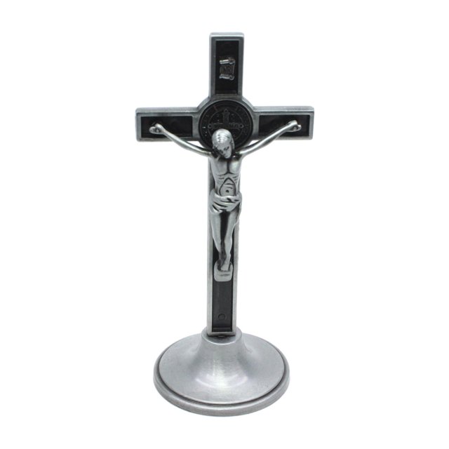 Standing Crucifix, Crucifixion Craftsmanship with Base Holy Decor ...
