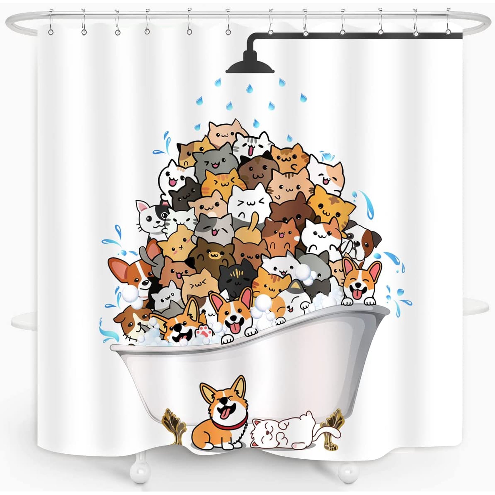 Funny Shower Cartoon