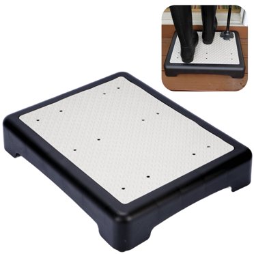 Wide Platform Bathroom Safety Step - Stackable Non-Slip Mobility Aid ...