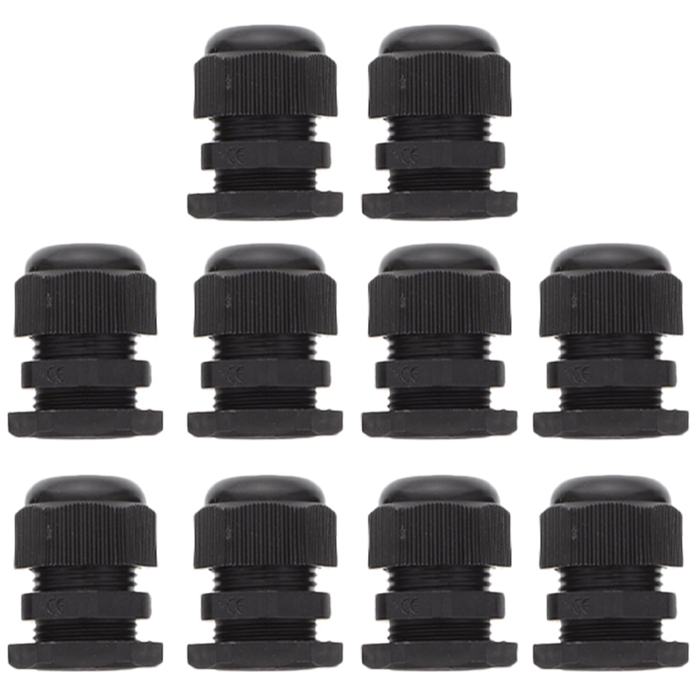 10pcs Cable Glands Strain Relief Cord Connectors Junction Box ...