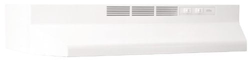 Broan 412401 ADA Capable Non-Ducted Under-Cabinet Range Hood, 24-Inch ...