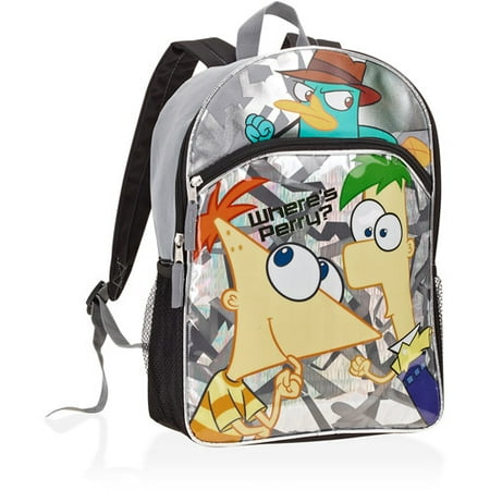 License 16" Disney Phineas And Ferb Backpack - Walmart.com