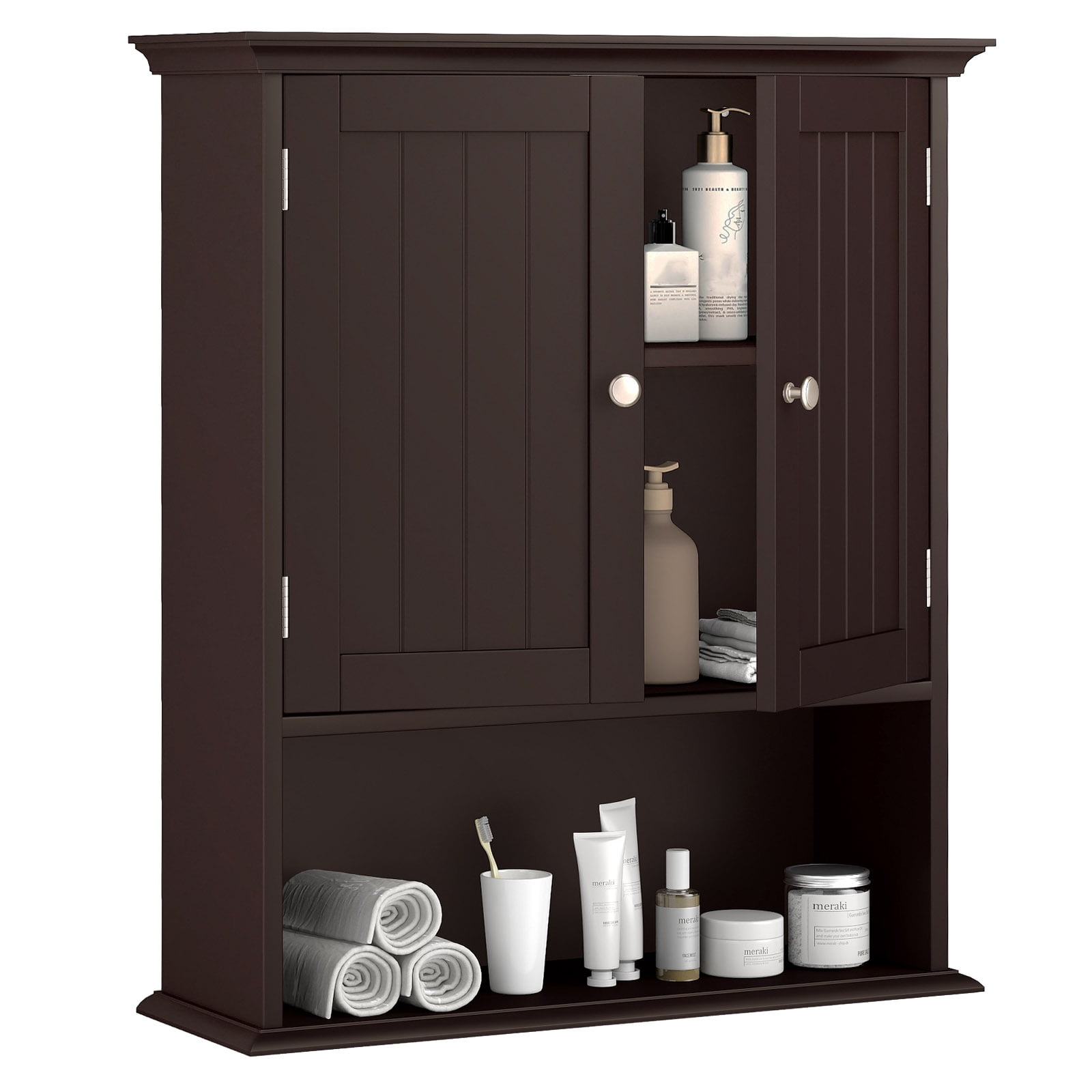 Click here for Costway Wall Mount Bathroom Cabinet Storage Organi... prices