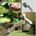 2-IN-1 Garden Hose Nozzle, Water Hose Nozzle with 4 Patterns, Magic Twist and Thumb Control, for ...
