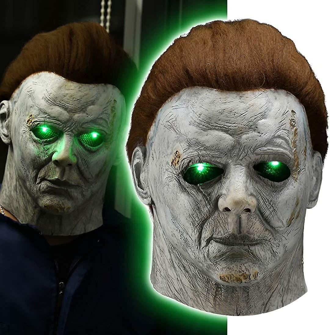 Máscara de Michael Myers, máscara aterradora de Halloween, máscara de ...