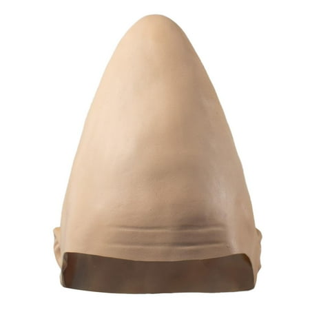 Alien Cosplay Conehead Props, Egg Shaped Hairless Fake Skull Fancy ...