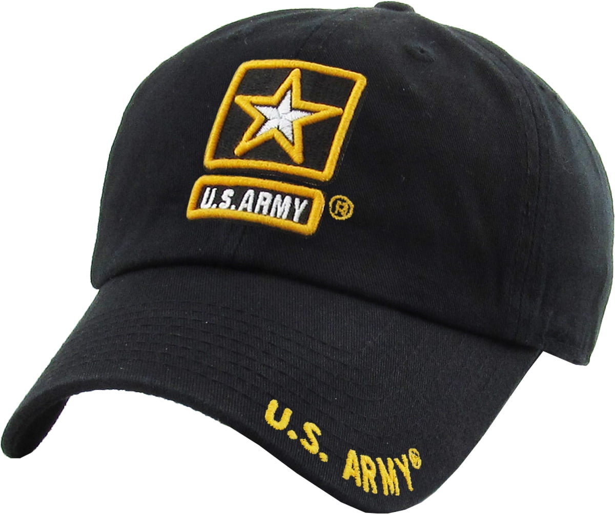 US ARMY Washed Cotton Basball Cap - Walmart.com