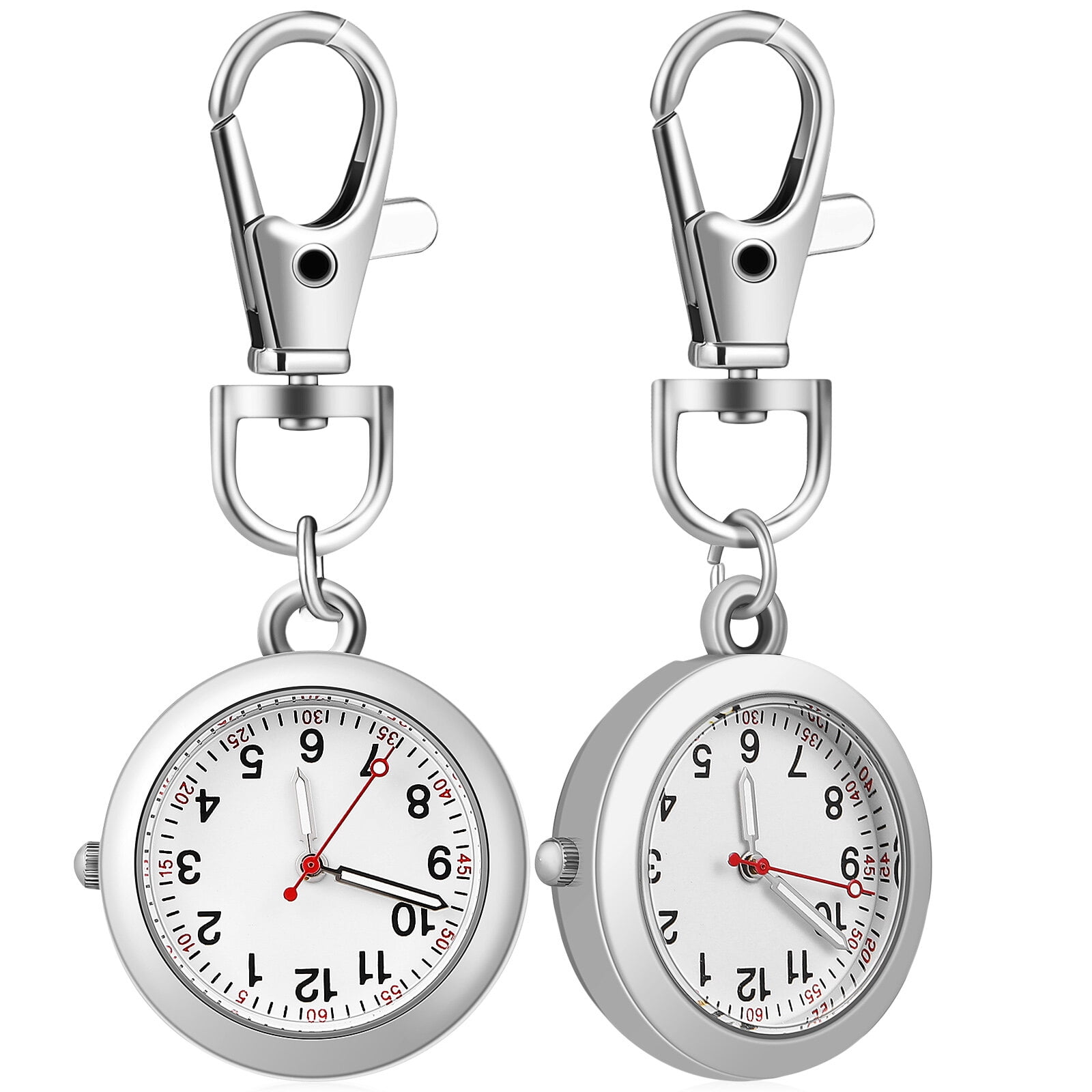 Click here for Masteelfca 2 Pcs Pocket Watches Keyring Watches Wi... prices