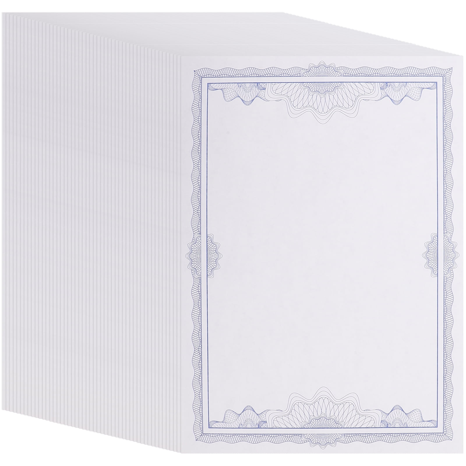 50 Sheets Blank Certificate Paper Printable Paper Award Paper ...
