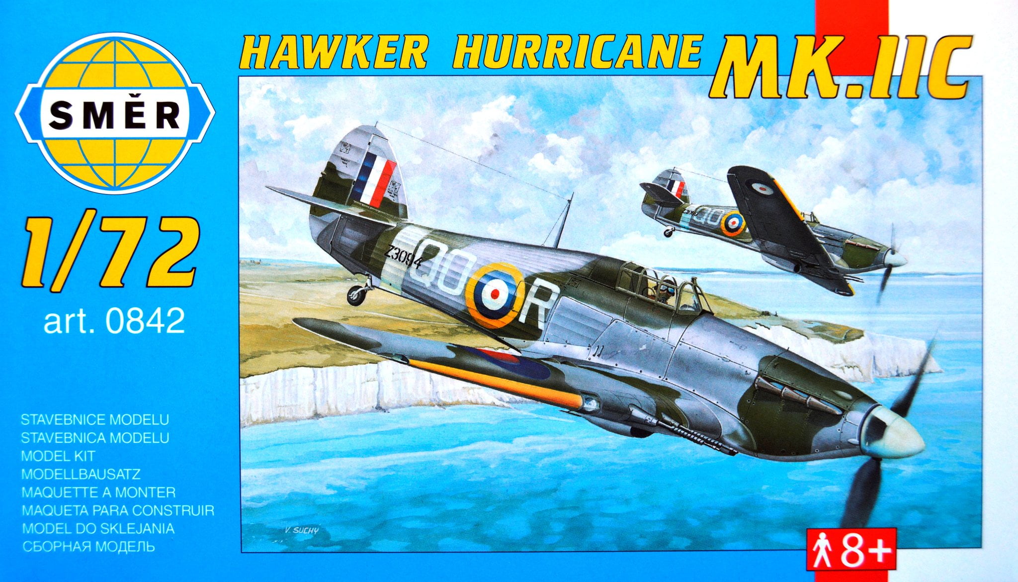 Hawker Hurricane Mk IIC (1/72 model kit) - Walmart.com