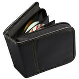 Case Logic Faux Leather CD Wallet, 32 Capacity, Black, Classic ...