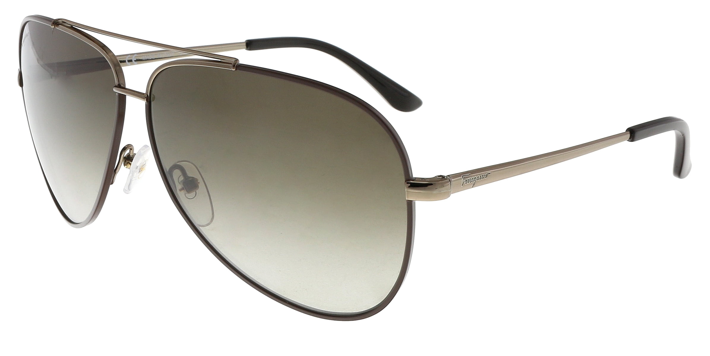 Salvatore Ferragamo Salvatore Ferragamo Sf131s Aviator Unisex Sunglasses