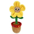 Spark Create Imagine Bilingual Talking and Dancing Plush Sunflower 14 ...