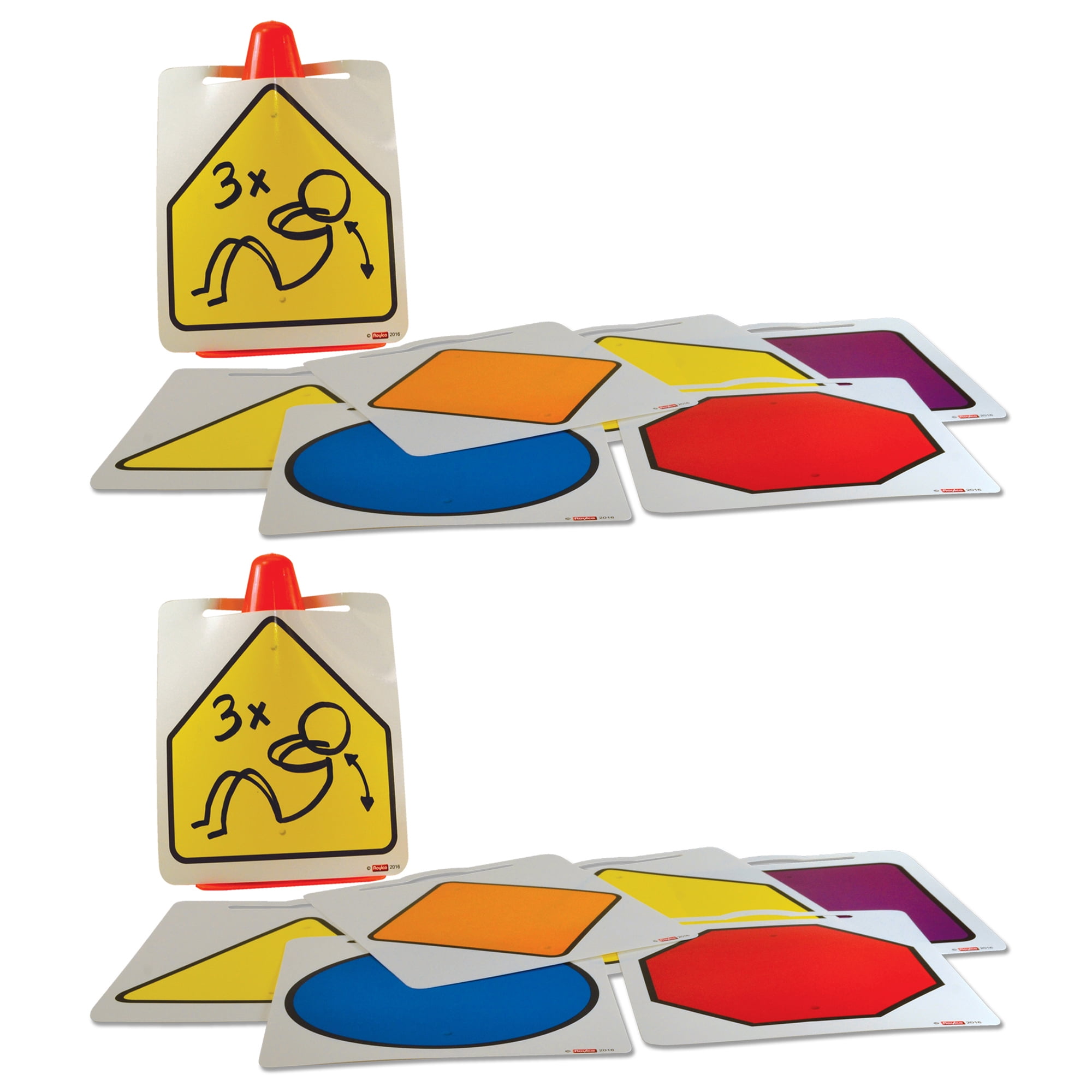 Roylco® Dry Erase Cone Signs, Set of 24 - Walmart.com