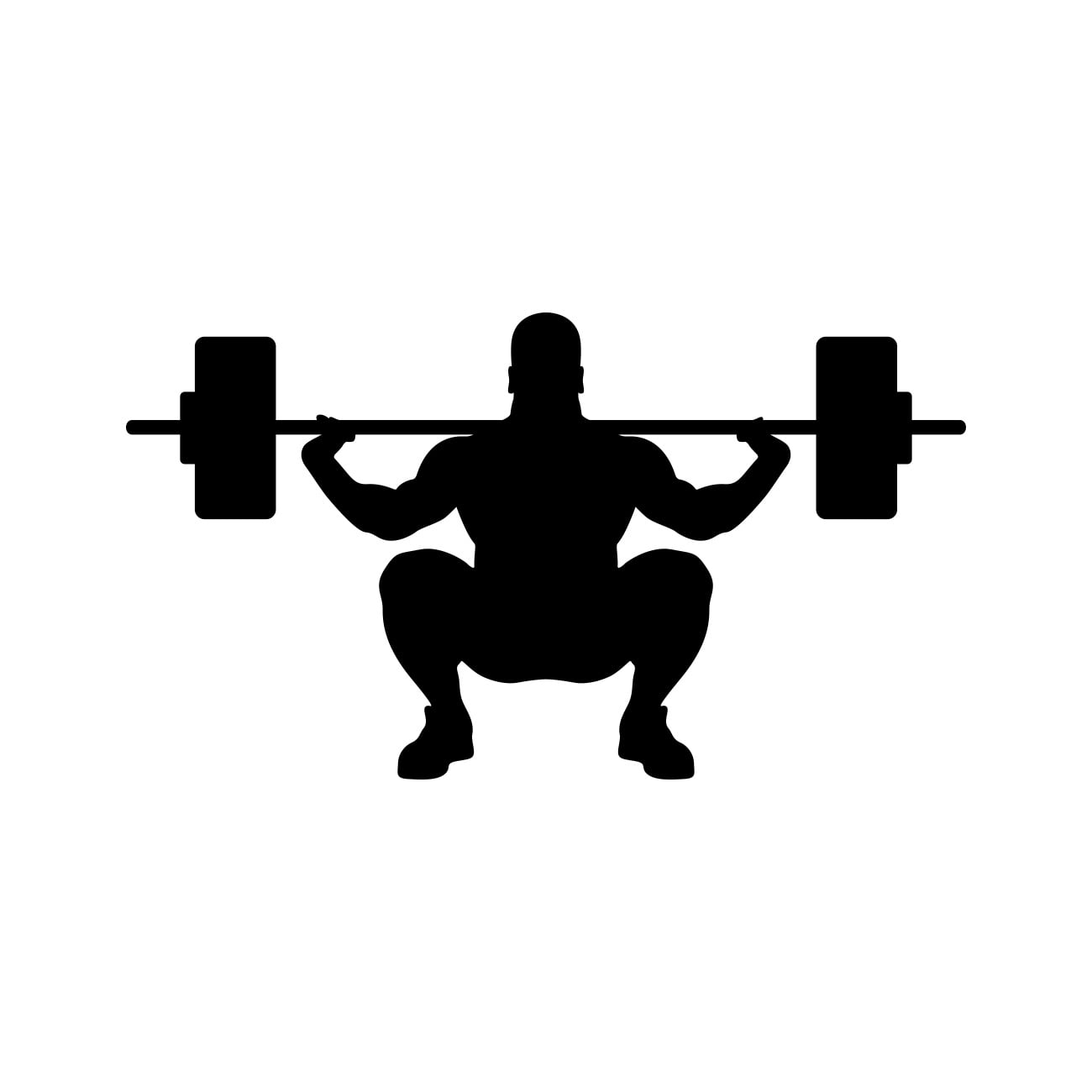 Weightlifting Deadlift Sticker Decal Die Cut - Self Adhesive Vinyl ...