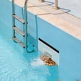 Magnetic Pool Skimmer Protective Cover, 16in Weather-Resistant Plastic ...