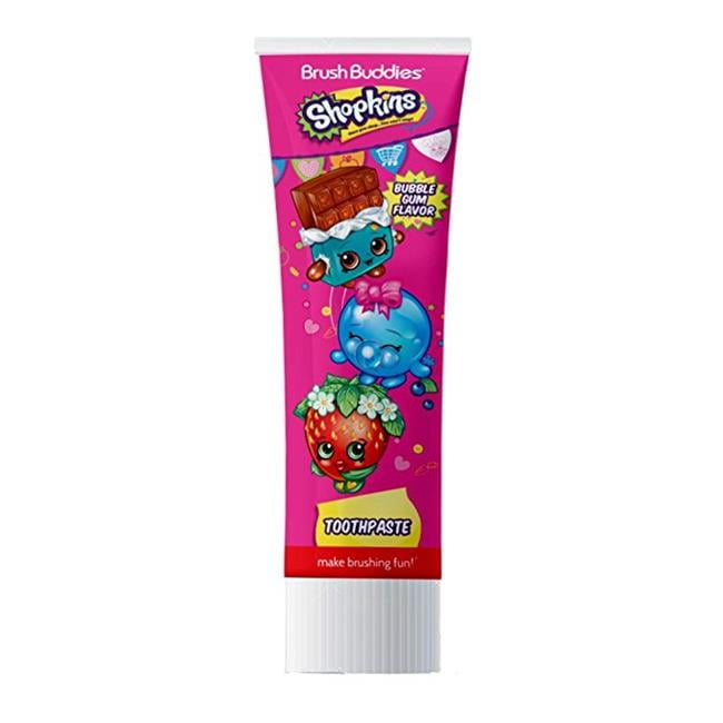 Ashtel Studios 00679-24 Brush Buddies Shopkins Bubble Gum Travel ...