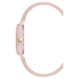 Time and Tru Pink Silicone Strap Ladies Watch with Pink Dial and ...