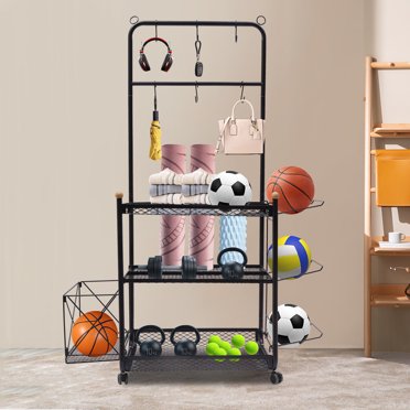 Baden Basketball Rack-12 Balls - Walmart.com
