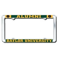 Baylor Bears Metal Alumni Inlaid Acrylic License Plate Frame - Walmart.com