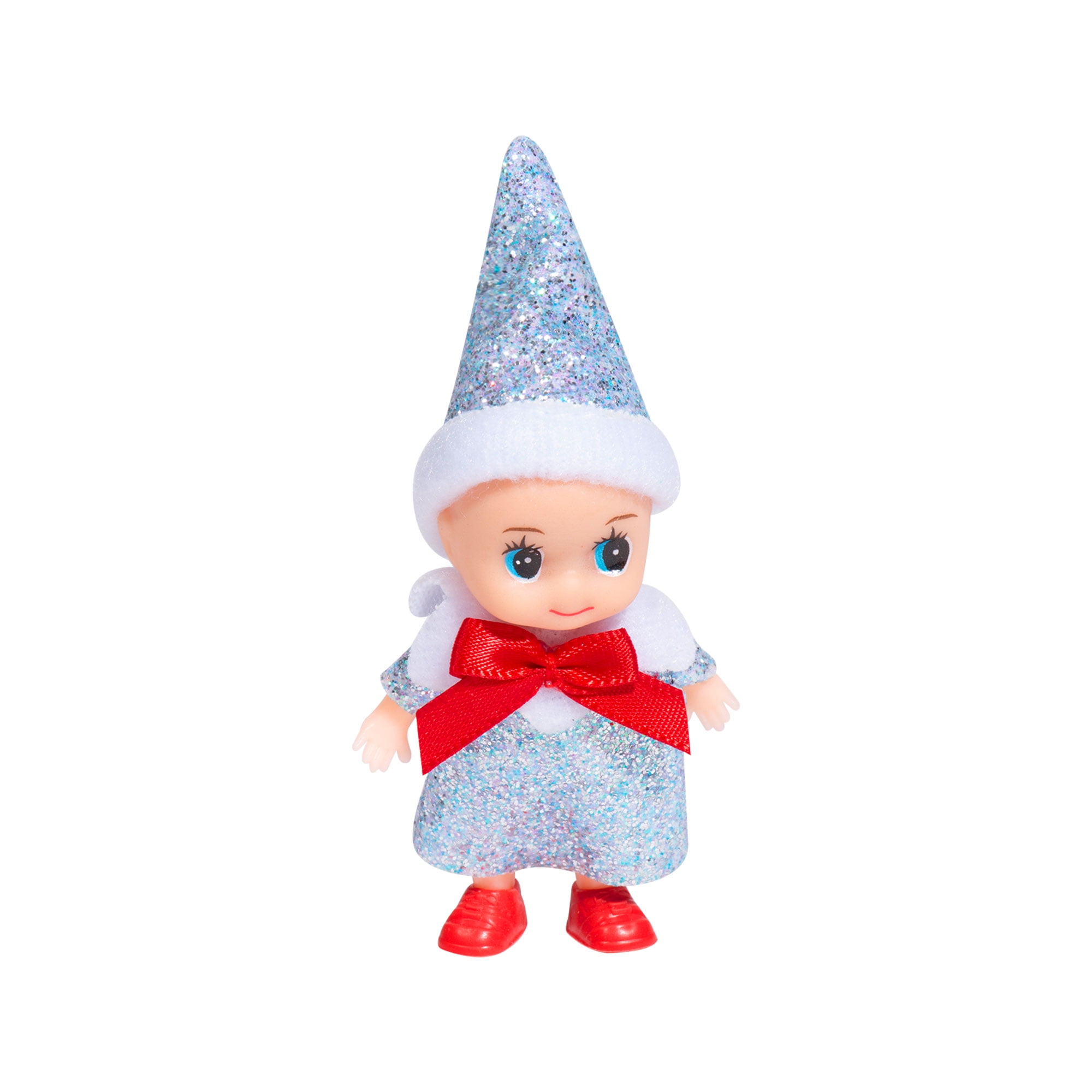 Goocheer Christmas Elf Dolls, Tiny Baby Elf Doll Toys Miniature ...