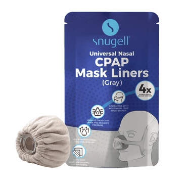 AUQ 9Pcs CPAP Mask Liners Soft,Elastic Materials Reduce Nasal Pressure ...