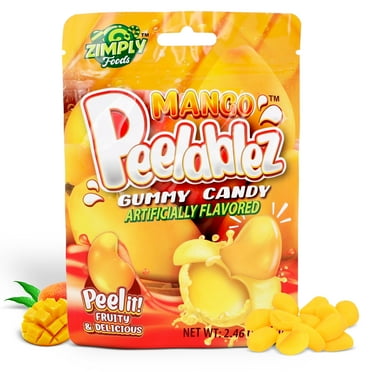 Nutty Fruity Peel'd Peelable Gummies Tangerine, Strawberry, Mango ...