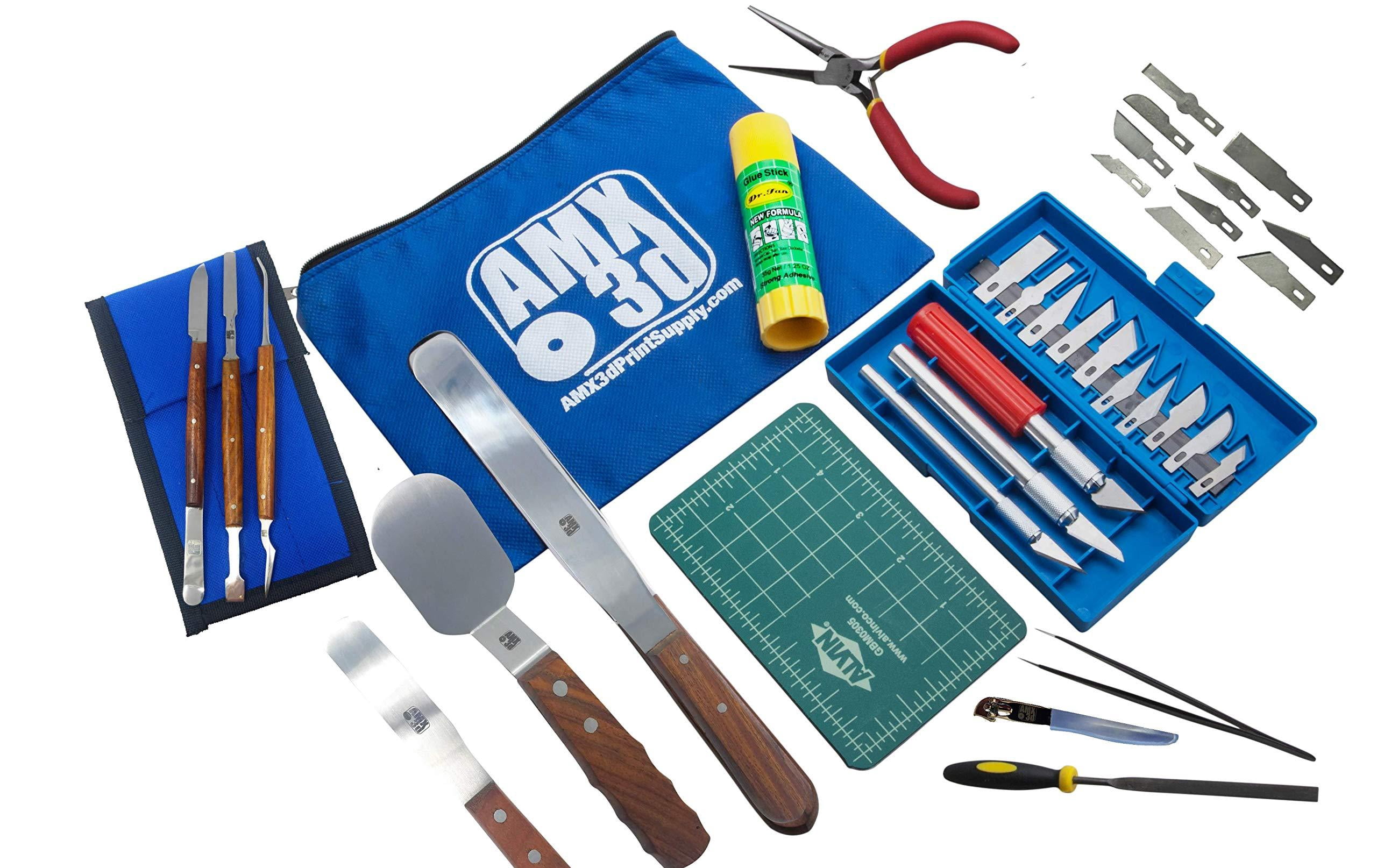 AMX3d Pro Grade 3D Printer Tool Kit - All The 3D Printing Tools ...