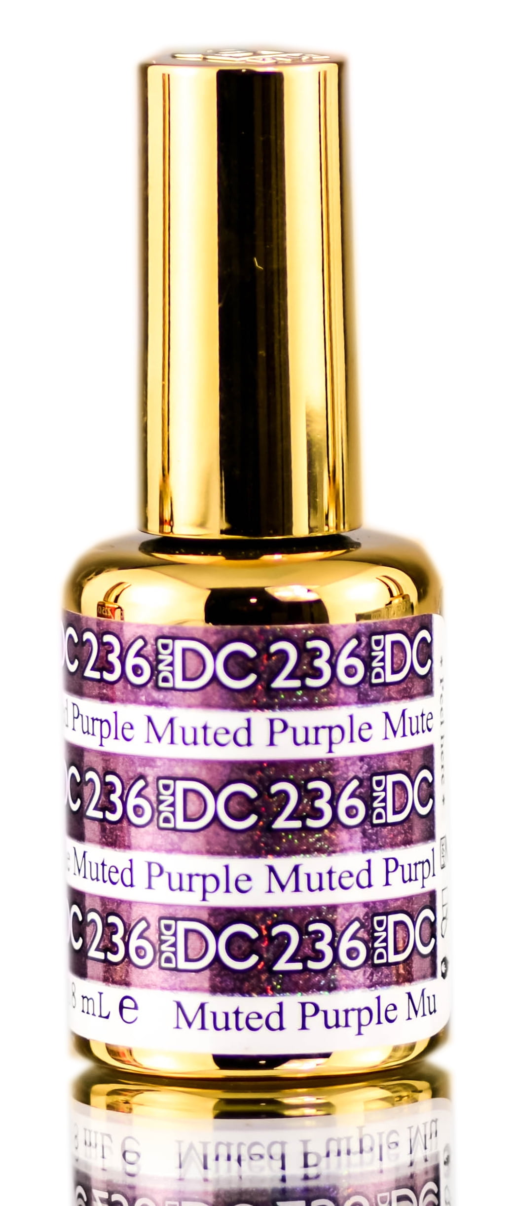 DND DC Mermaid Gel - Muted Purple (236) - Pack of 3 with Sleek Comb ...