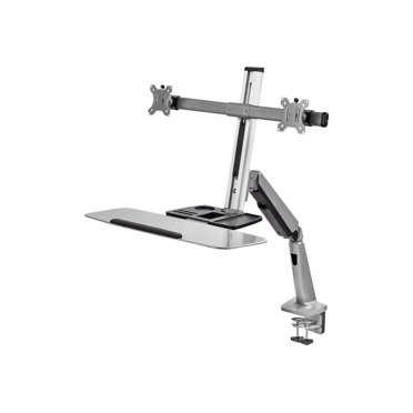 Amer Networks Sit-Stand Swing Arm Wall Mount Computer Workstation ...