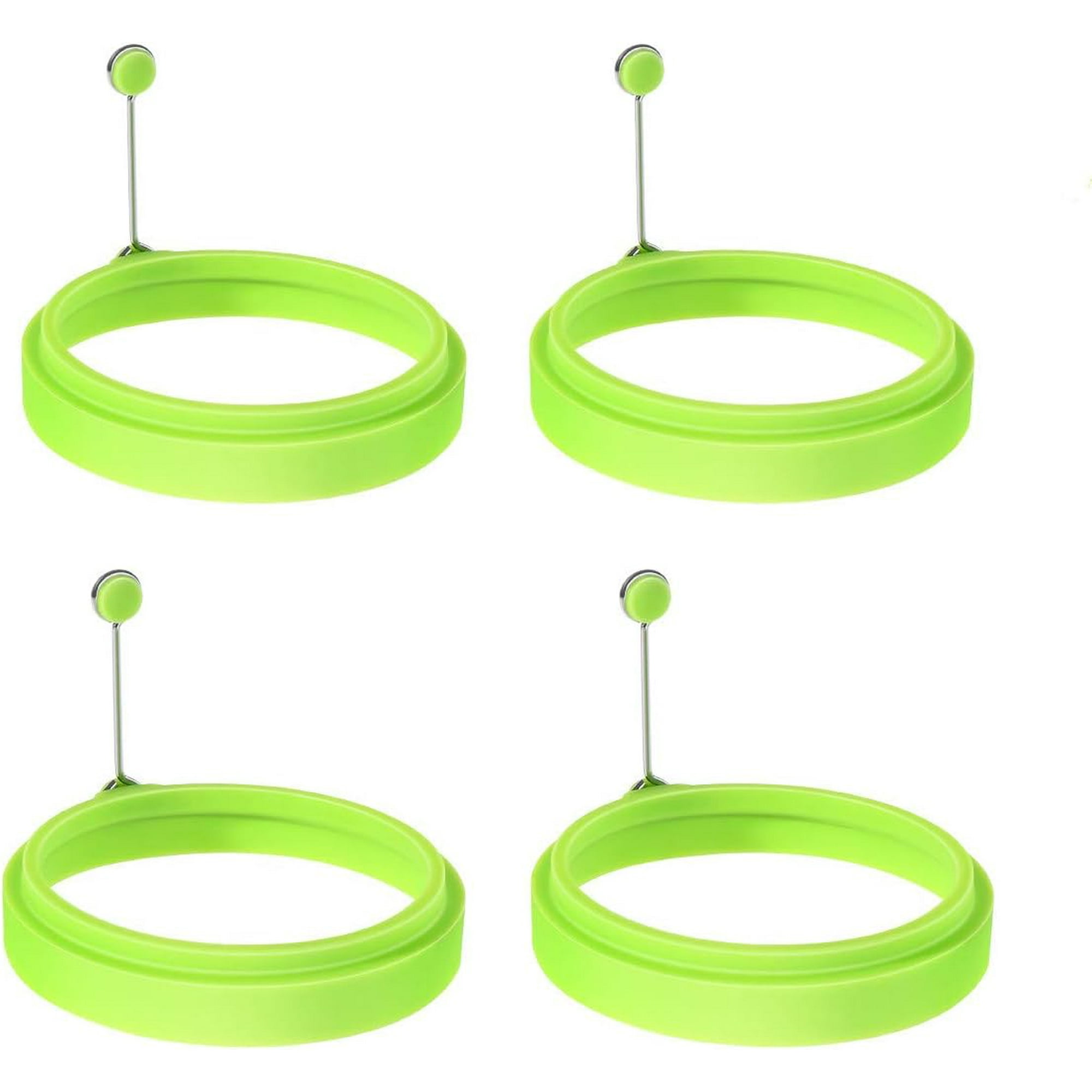 Click here for Neunwolken 4pcs Round Silicone Egg Pancake Omelett... prices