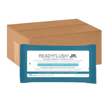 ReadyFlush Biodegradable Flushable Wipes - MSC263820 - Walmart.com