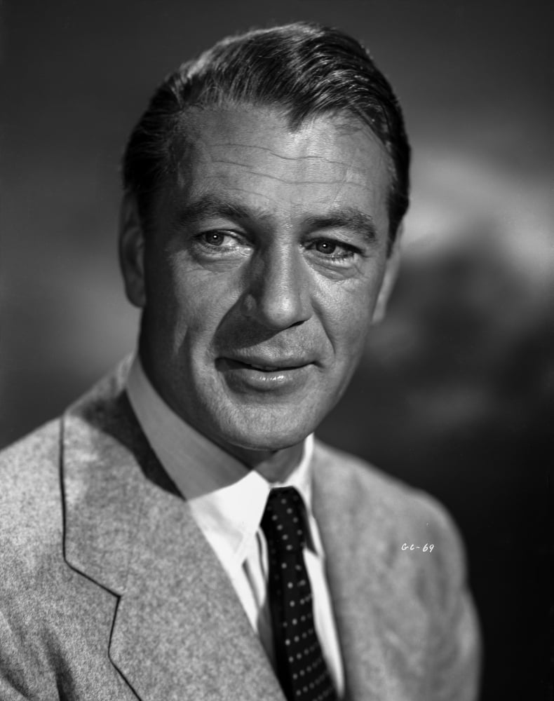 Gary Cooper Slightly smiling in Suit Photo Print (8 x 10) - Walmart.com