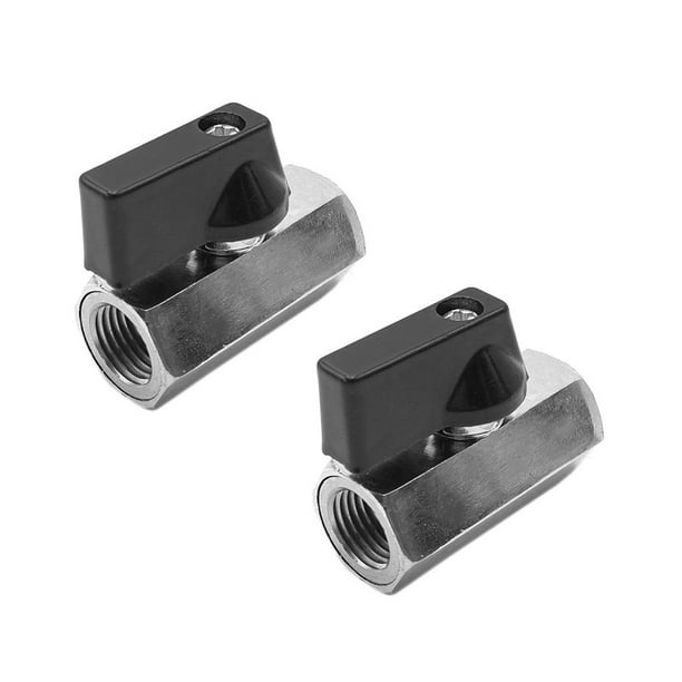 G1/4 Threaded Interface Water Cooling System Hose Connector Ball Valve ...