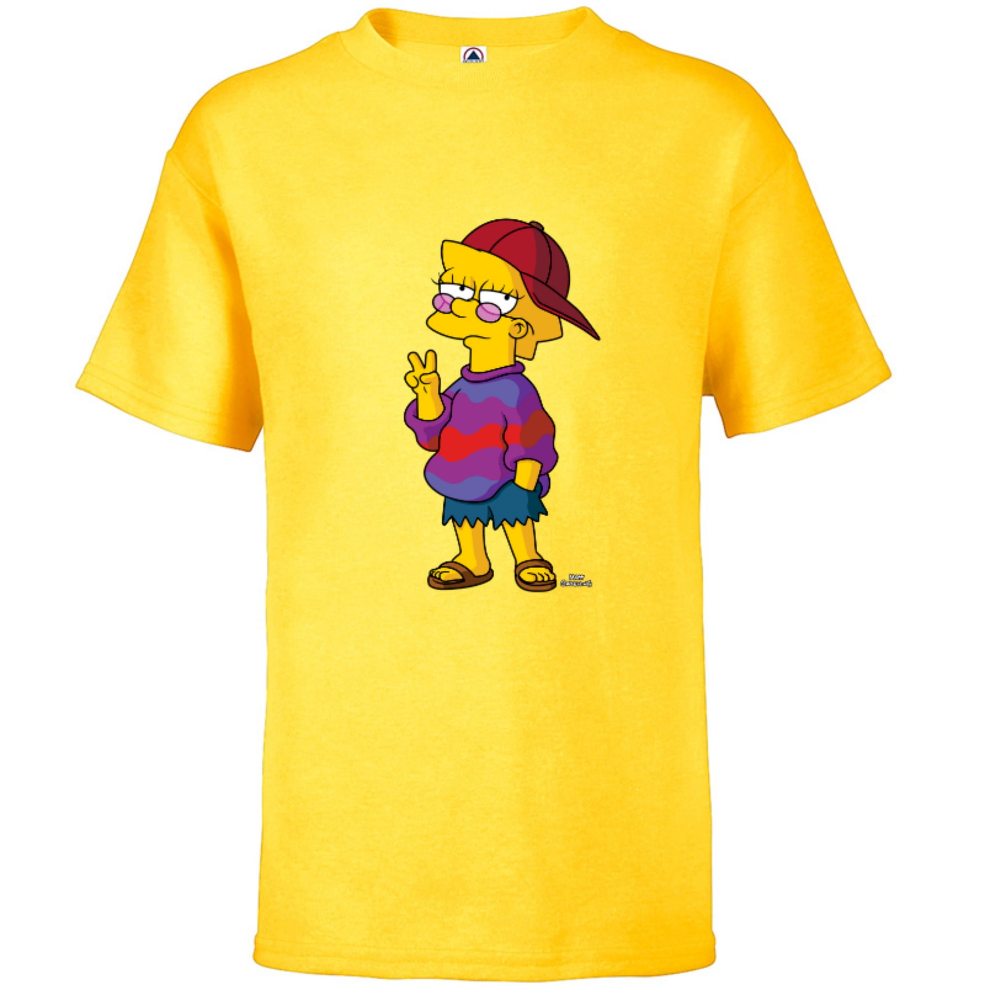 The Simpsons Cool Kid Lisa - Short Sleeve T-Shirt for Kids - Customized ...