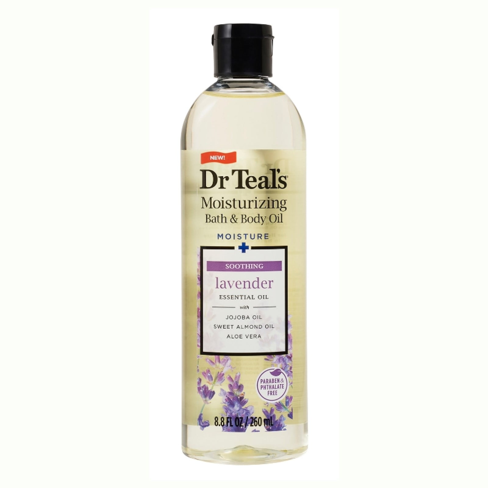 Dr Teal's Body & Bath Oil, Soothe & Sleep with Lavender 8.8 oz (Pack of ...