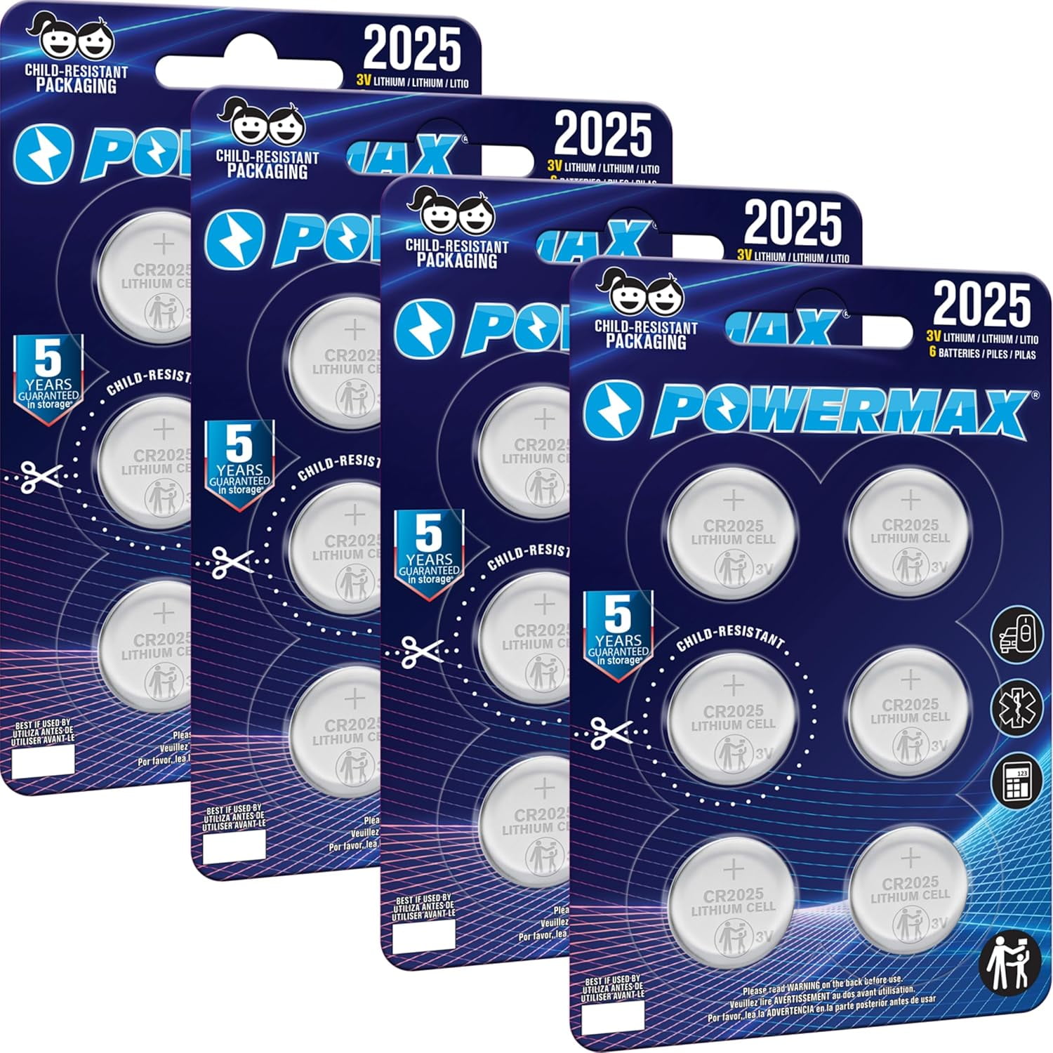Click here for Hsmeiegadovf Powermax 24-Count Cr2025 Batteries  L... prices