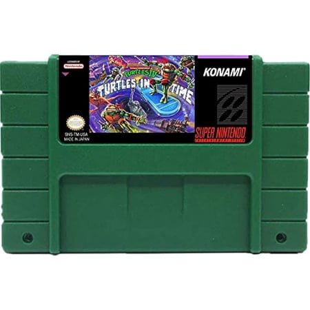 Teenage Mutant Ninja Turtles IV: Turtles in Time - (Super Nintendo ...