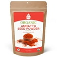 Organic Annatto Ground - Certified USDA Organic - Ground Achiote Powder ...