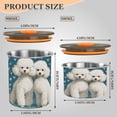 17OZ Food Storage Can - Keep Coffee Tea Flour & More Fresh - Ideal for ...