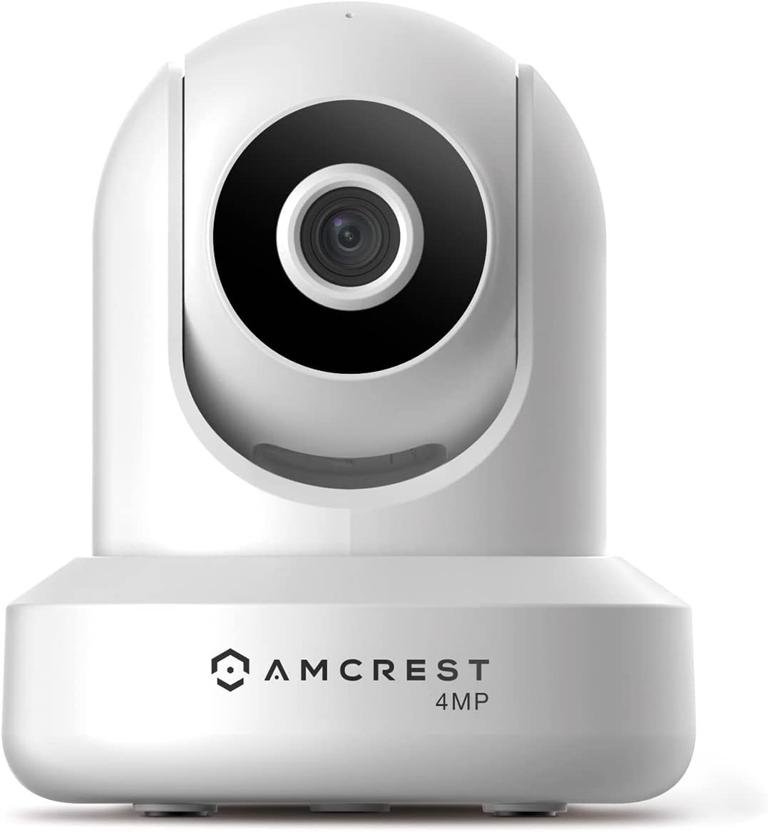 Amcrest 4MP ProHD Indoor WiFi Camera, Security IP Camera with Pan/Tilt ...