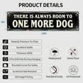 Decorative Tin Sign 16x4 Inch There Is Always Room for One More Dog ...