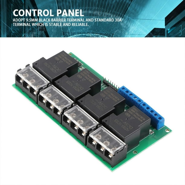 Control Panel, Optocoupler Isolation Relay Module YYG-4 High Power 4 ...