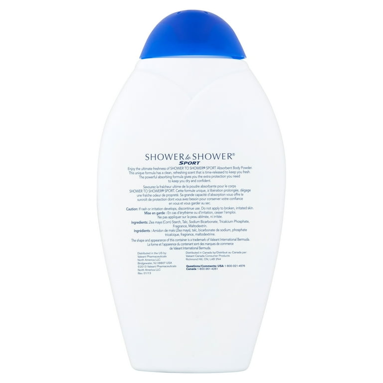 Talc Free Body Powder For Women Shower To Shower Sport Body Powder - 13 ...