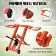 Hydraulic Cylinder Lift Jack With 2 Ratchet Belts for Zero Turn Radius ...