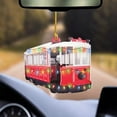 Trolley Railroad car Train Christmas Ornament, Custom Railroader Car ...