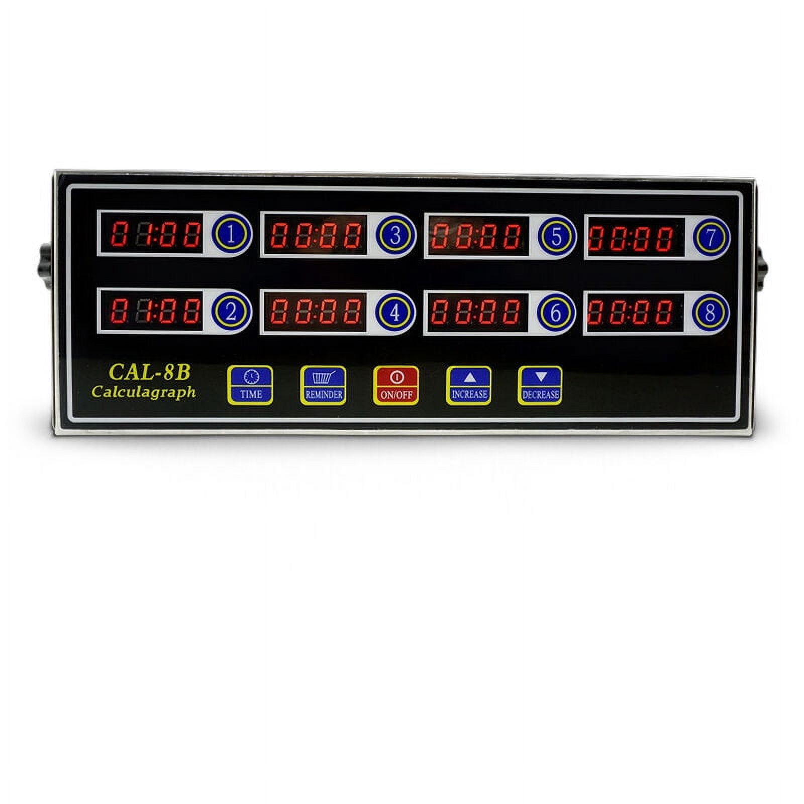 Click here for Hesignd 8 Channel Commercial Digital Kitchen Timer... prices