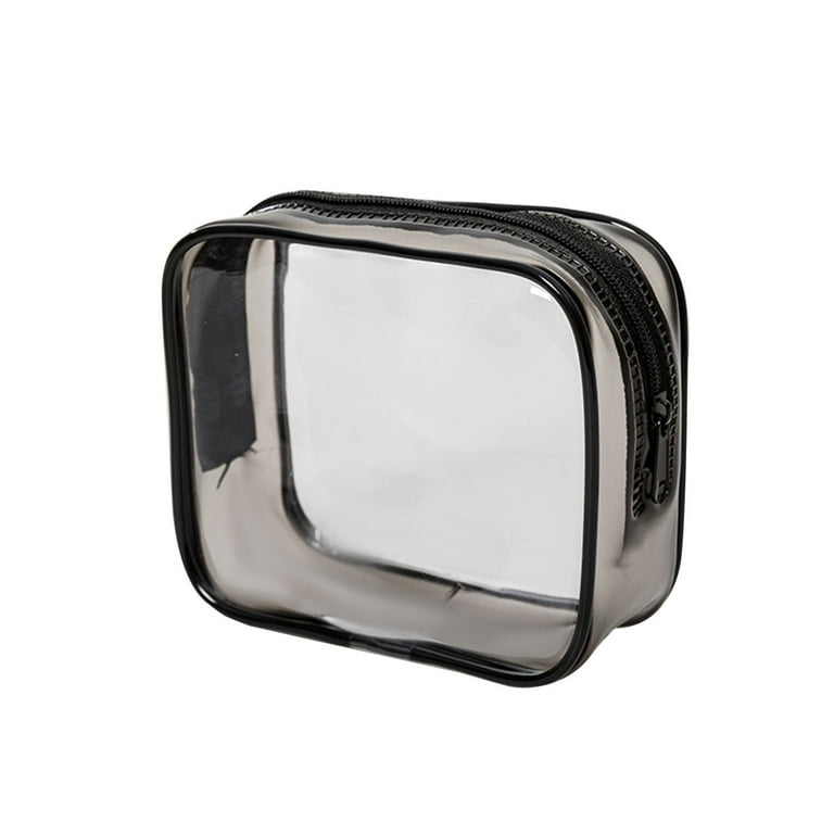 Large Navy Transparent Makeup Case BEAUTY PIE US